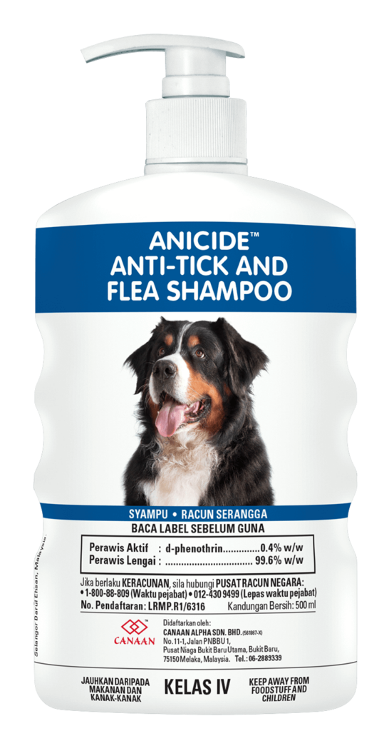 Effective Anti Tick & Flea Shampoo for Both Dogs and Cats