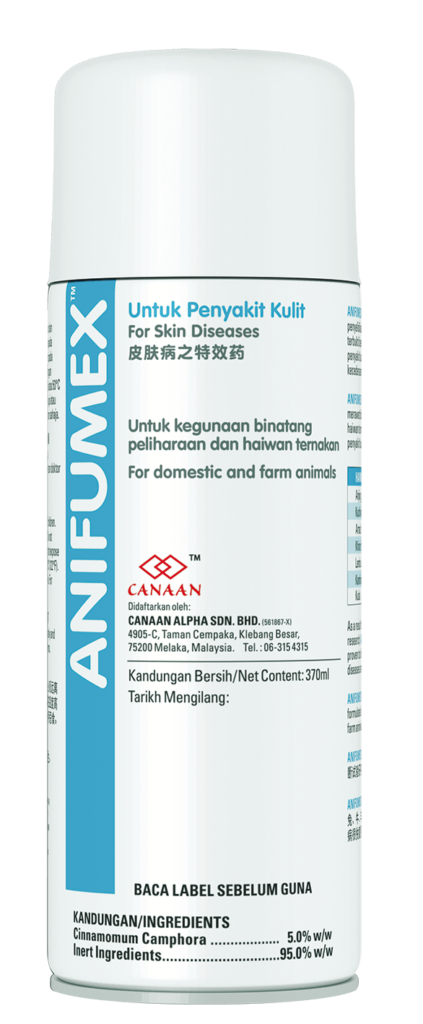 Anifumex Skin Treatment Spray | Fast Itch Relief & Fur Growth
